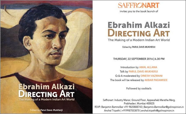 Akbar Padamsee to Release Ebrahim Alkazi Book at Saffronart... : www ...