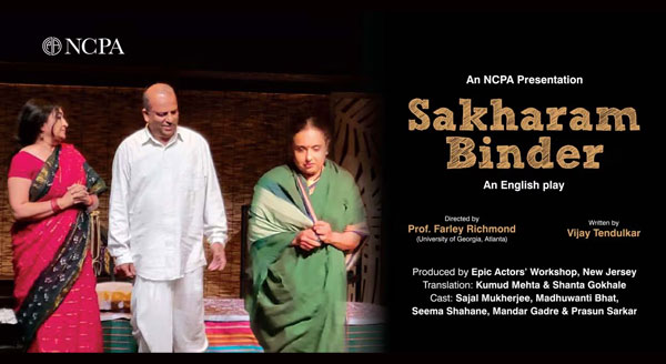 SAKHARAM BINDER (FARLEY RICHMOND) English Play/Drama - www ...