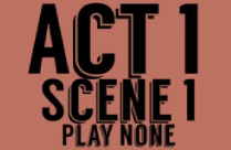ACT ONE SCENE ONE PLAY NONE Hindi Play/Drama - www.MumbaiTheatreGuide.com