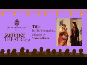 TITLE English Play/Drama - www.MumbaiTheatreGuide.com