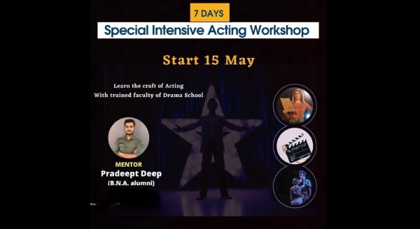 7DAYS SPECIAL INTENSIVE ACTING WORKSHOP - Theatre Workshop by Bhartendu ...