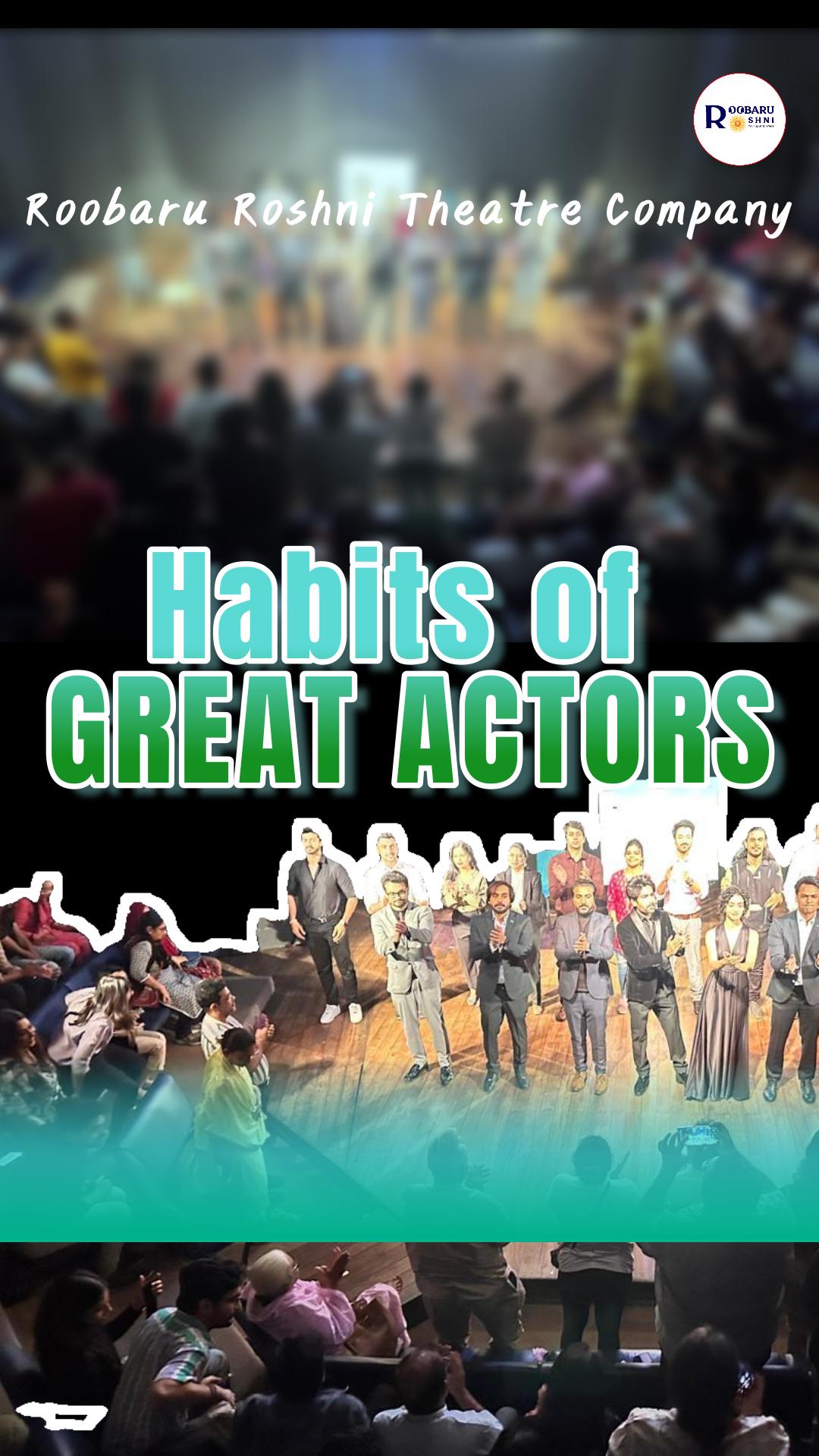 1 Month Weekend Acting Workshop - Theatre Workshop by Roobaru Roshni ...