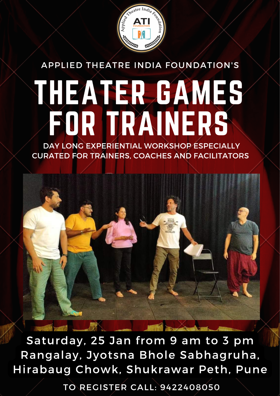 Theatre Games for Trainers Batch No 14 Pune - Theatre Workshop by ...