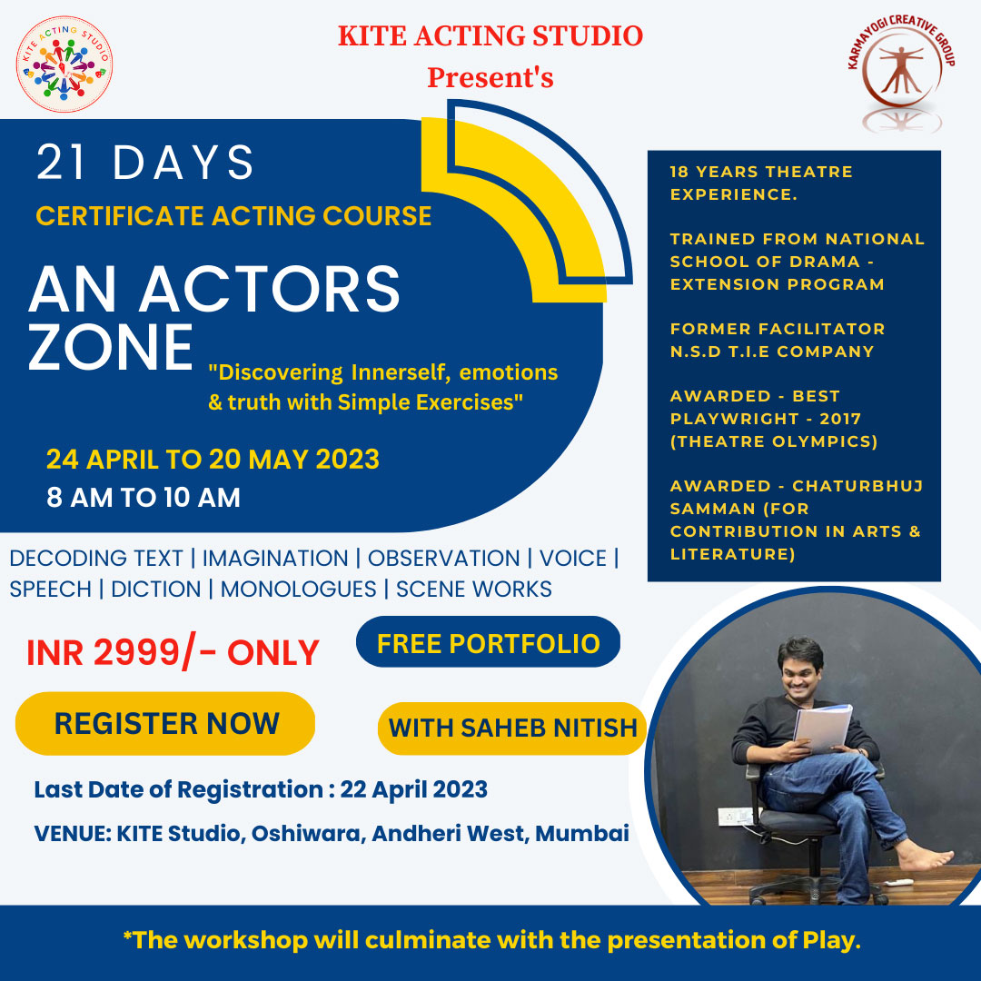 Drama Bazaar @ Borivali - Theatre Workshop by Theatre Professionals ...