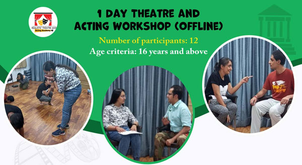 1 Day Theatre and Acting Workshop (Offline) - Theatre Workshop by ...