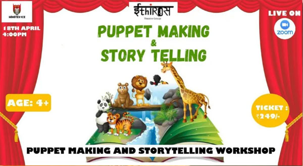 Puppet Making Workshop/ Storytelling - Theatre Workshop by Ethiros ...