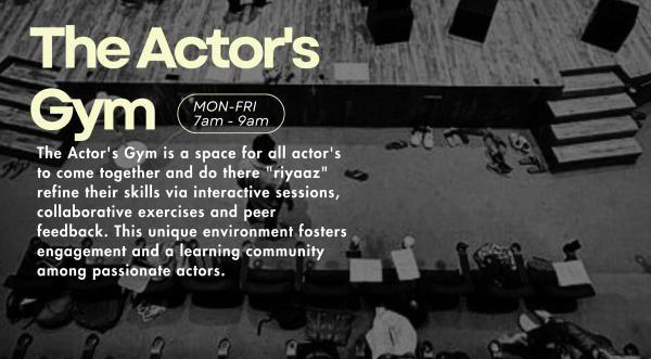 The Actor's Gym - Theatre Workshop by Theapian Drama Company :: www ...